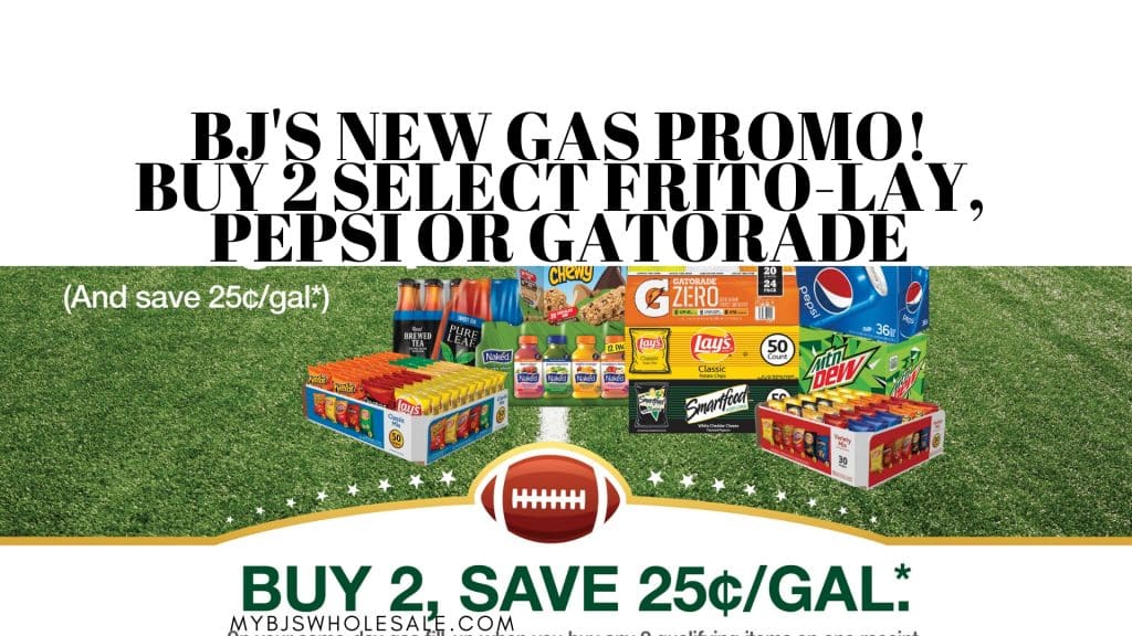 BJ's New Gas Promotion, 25¢/ Gal With 2 Select Brands | MyBJsWholesale