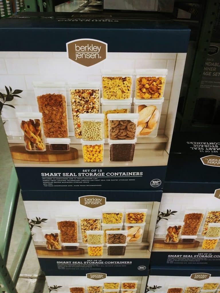 Berkley Jensen Smart Seal 12pc Containers $34.99 | MyBJsWholesale