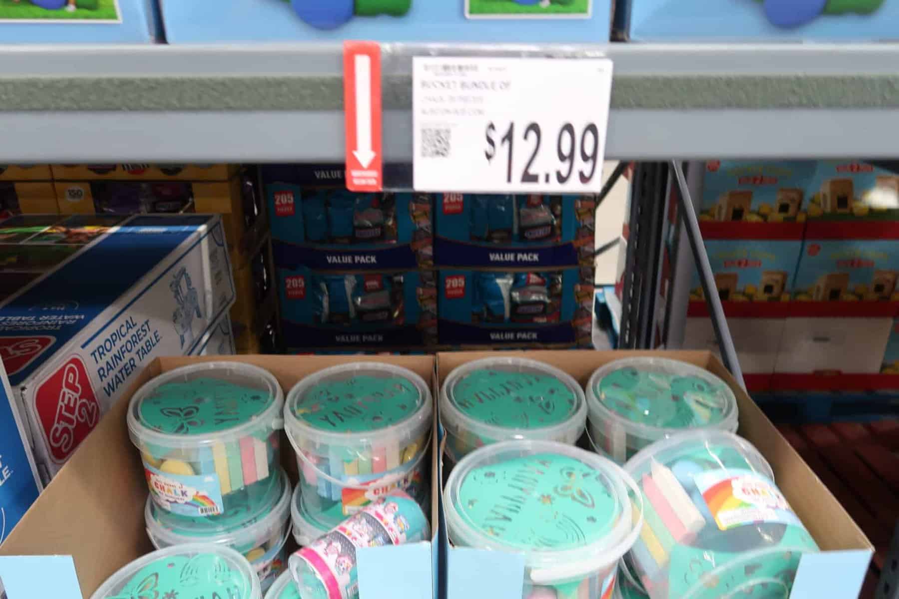 30 pc Sidewalk Chalk Bucket ONLY $12.99 | MyBJsWholesale