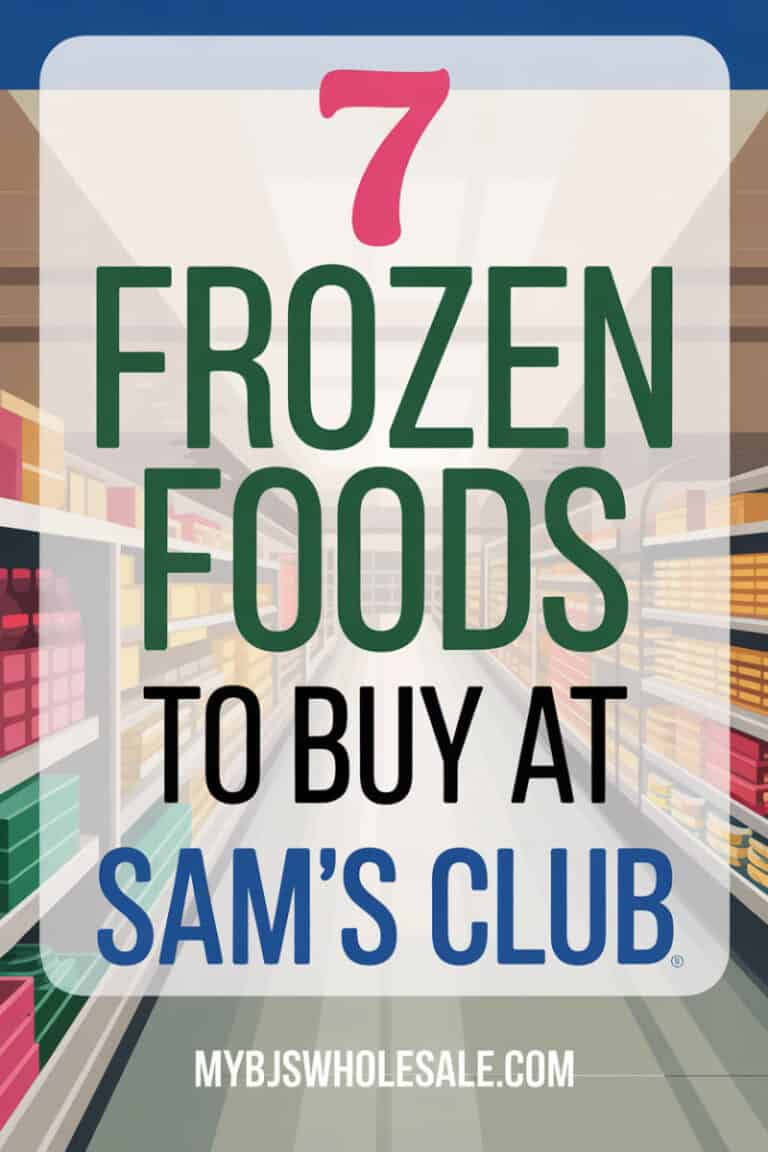 7 Frozen Foods to Buy from Sam’s Club in 2026 | MyBJsWholesale
